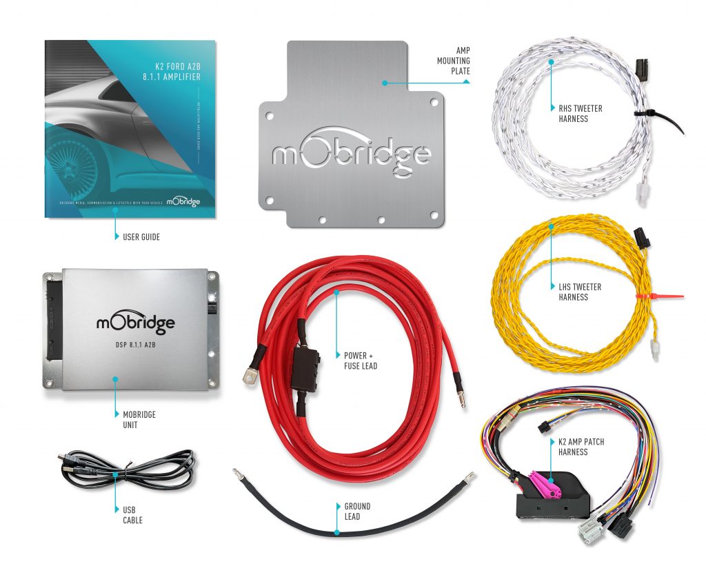 mObridge Ford Ranger Amplifier Plug-N-Play - mObridge